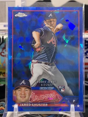 2023 Topps Chrome Sapphire Update - Jared Shuster USCS309 RC Rookie ...