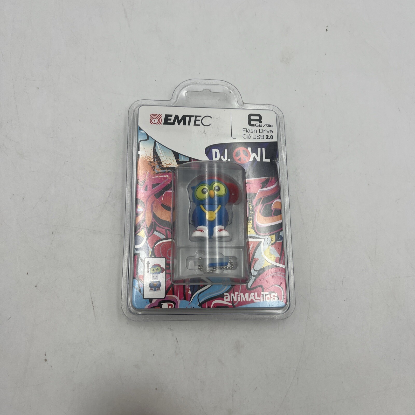 Emtec Animalitos 2.0 USB Flash Drive (ECMMD8GM341) - Data Storage ...