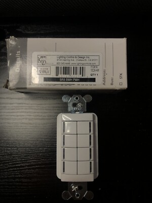L C & D Brighton digital switch 6 button (White) | eBay