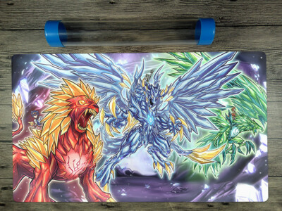 Ygomat Adamancipator Deck Trading Card Game Duel Custom Playmat Free ...
