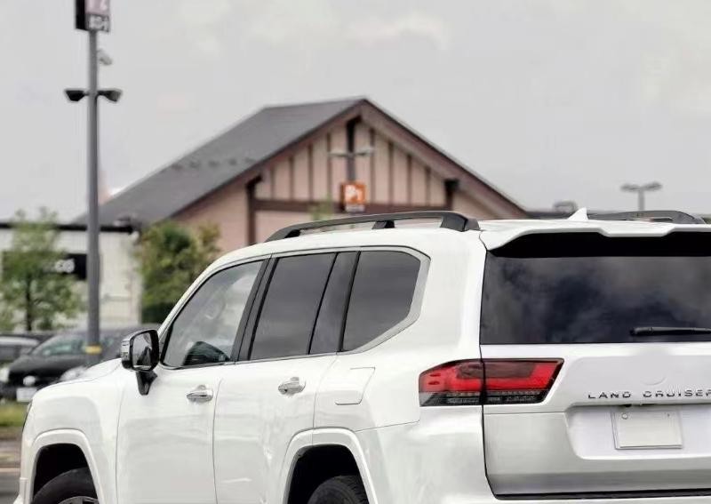 2PCS Roof Rail Rack Fit for Toyota Land Cruiser J300 LC300 2022-2025 ...