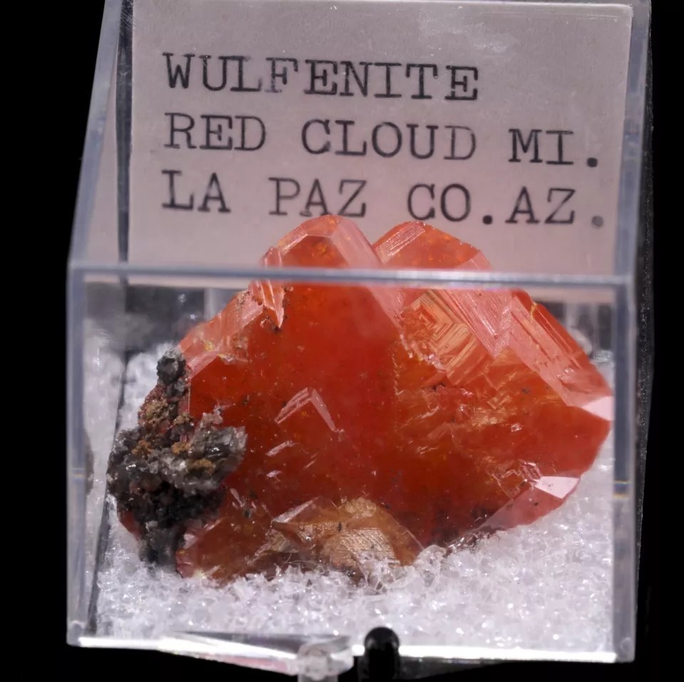 * WULFENITE - Red Cloud Mine, Silver District, Trigo Mts, La Paz Co ...