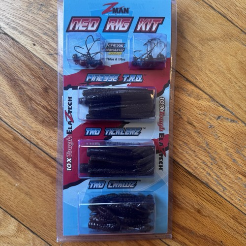 Z-Man Ned Rig Kit w/ Finesse Shroomz, Finesse TRDs, TRD CrawZ, & TRD ...