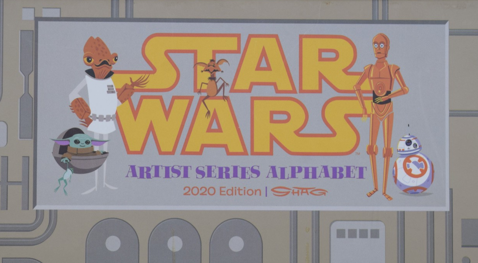 SHAG Star Wars Celebration Alphabet Print 2020 Artist Chewbacca Wookiee ...