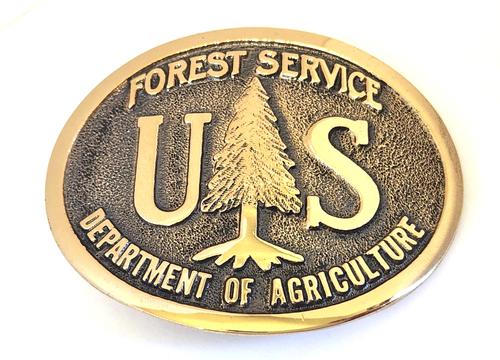 Vintage US FOREST SERVICE Department Agriculture Belt… - Gem