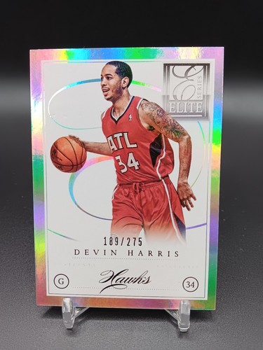 189/275 Devin Harris 2012-13 Panini Elite Series Atlanta Hawks Card ...