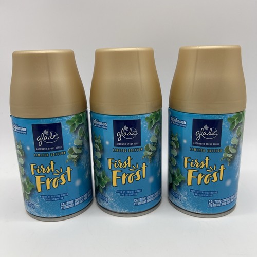 Glade First Frost Automatic Spray Refill, Limited Edition, Pack of 3 ...