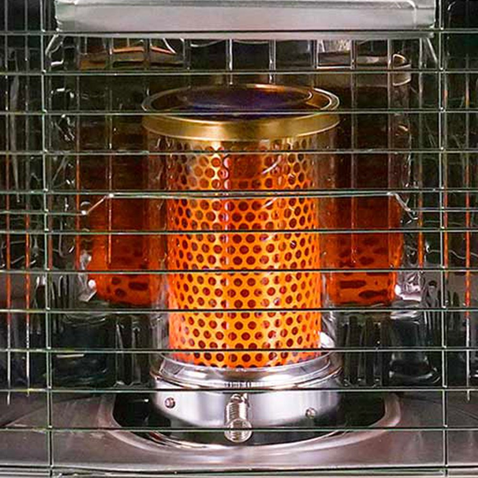 Radiant Kerosene Space Heater Portable 10000 BTU Adjustable Heat ...