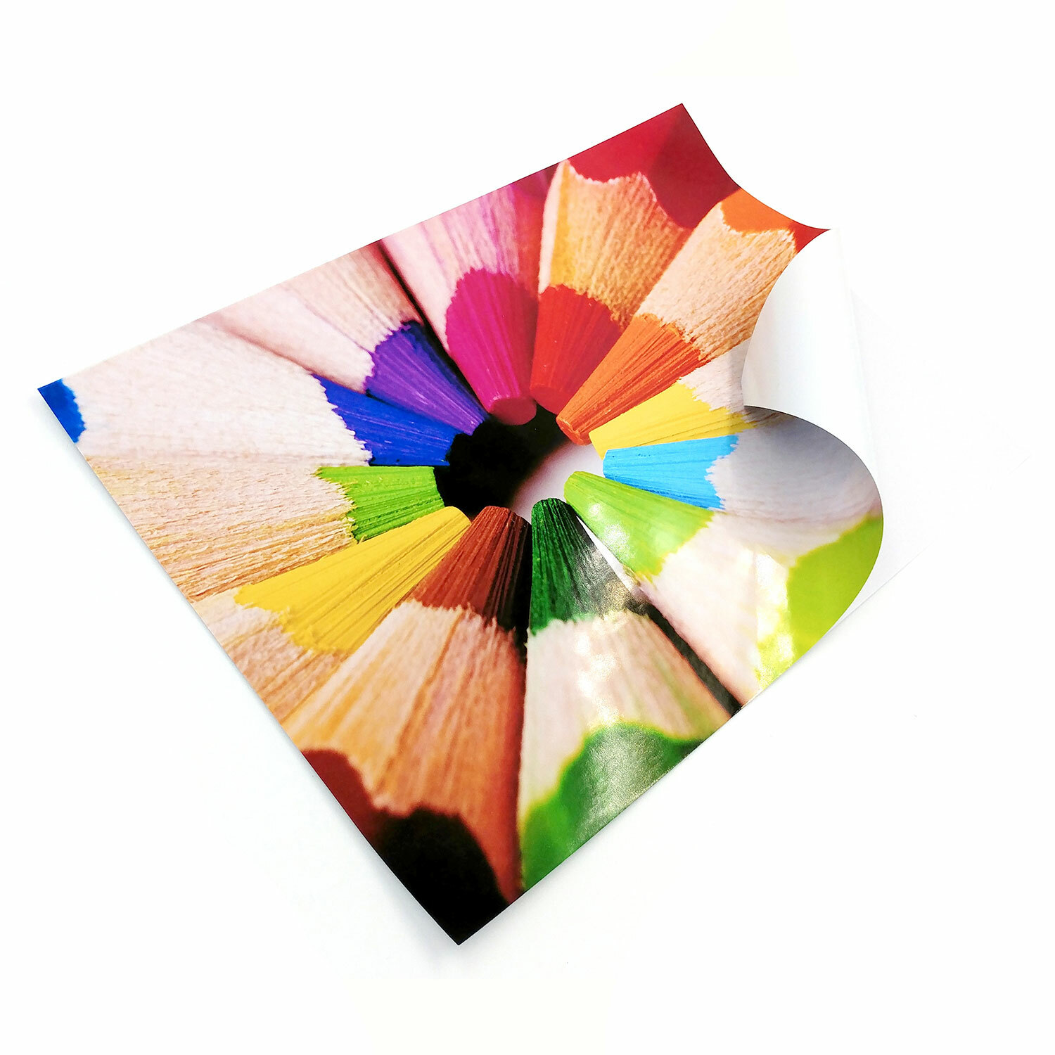 A4 Self Adhesive Gloss Photo Paper Sticky Sheets Inkjet Printers ...