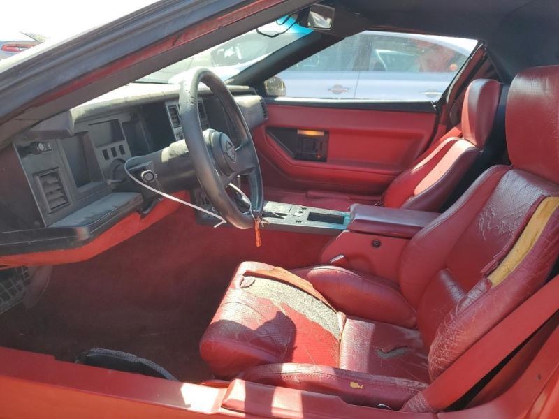 86 CORVETTE C4 OEM LEFT FRONT WHEEL DIRECTIONAL 16x8-1/2 FACTORY ...