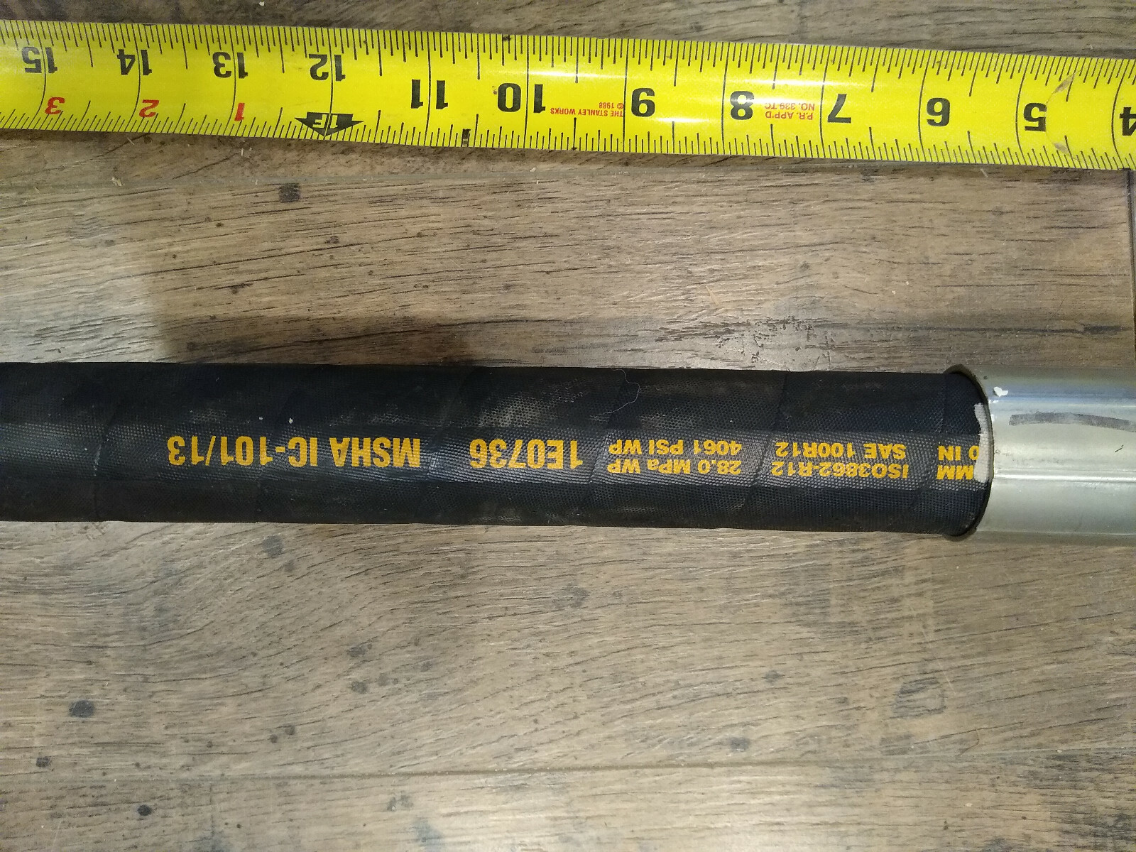 NEW HOSE CAT XT 2021-03-17 1E0736 XT-3ES -16 ISO3862-R12 MSHA 1C-101/13 ...