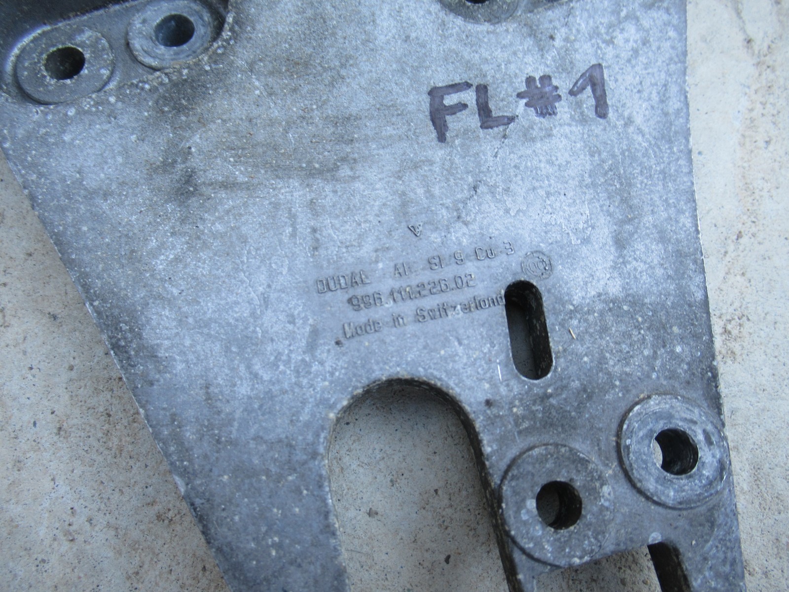 Porsche Boxster Transmission / Exhaust Support Bracket FL#1 | eBay