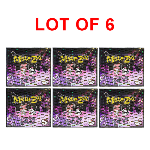 6 Count Lot - Metazoo x Hello Kitty Kuromi's Cryptid Carnival Booster ...