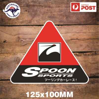 SPOON SPORTS STICKER DRIFT RACING JDM | eBay Australia