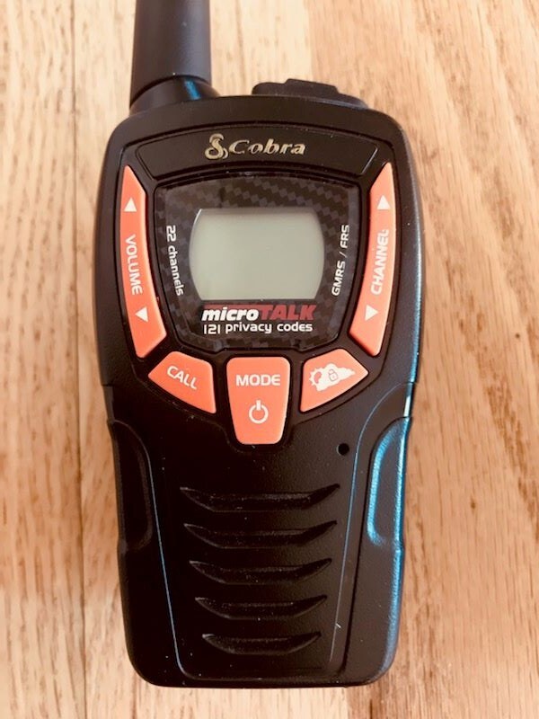 Cobra Micro Talk Walkie Talkie w/22 Channels & 23 Mile Range ...