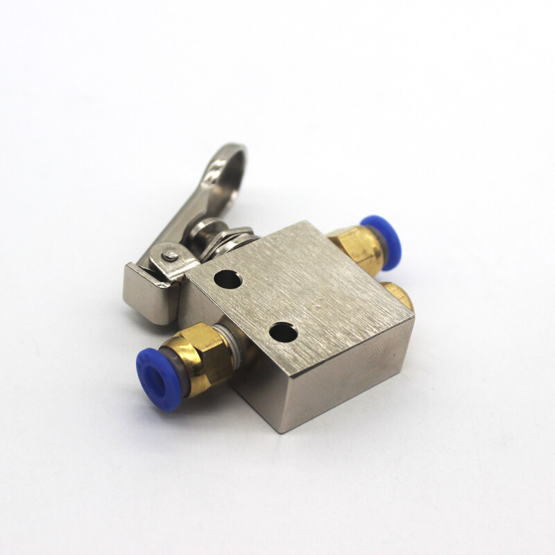 TAC2-31P Pneumatic Valve 2 Position 3 Way Mechanical Valve With 6mm ...
