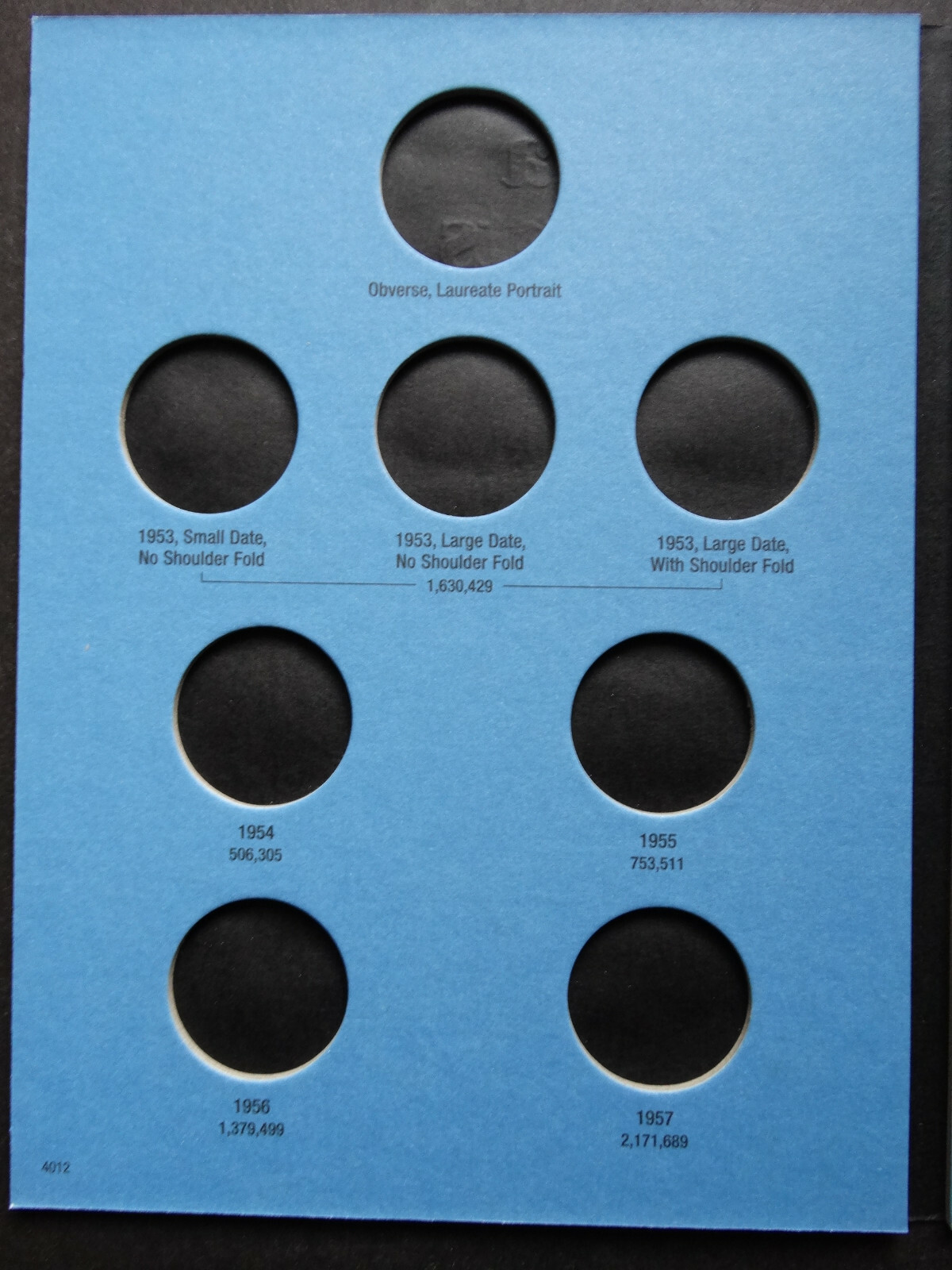 Whitman Canada 50 Cents #4 Coin Folder 1953-1967 Album Book 4012 | eBay