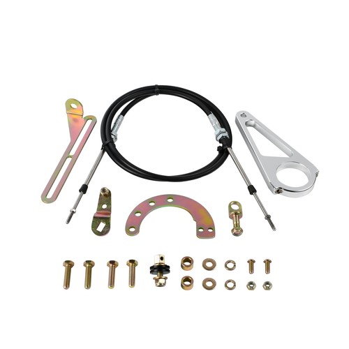 2"Aftermarket Cable Column Shift Linkage Kit for GM TH350 TH400 700R4 ...