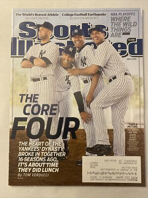 2010 May 3 Sports Illustrated Magazine Derek Jeter Breaks In Bombers ...