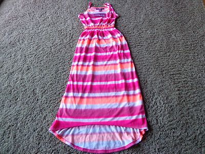 EPIC THREADS brand NWT girl's sz S bright pinks striped sleeveless long ...