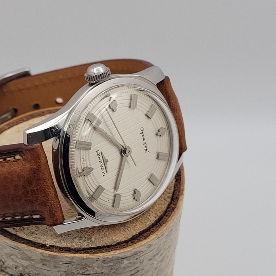 LONGINES Vintage Watch ref. 2554-340 peripheral rotor automatic cal ...