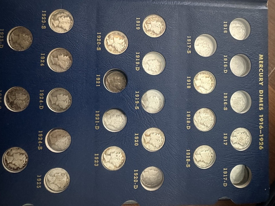 Mercury Dime Set | eBay