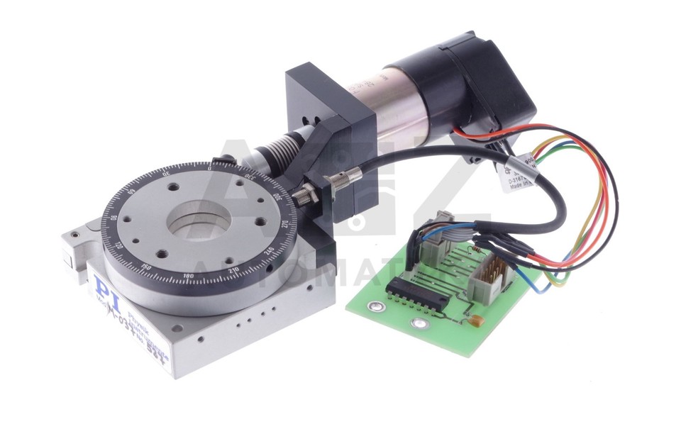 FAULHABER 2842S012C + PI PHYSIK INSTRUMENTE M-037 Precision Rotation ...