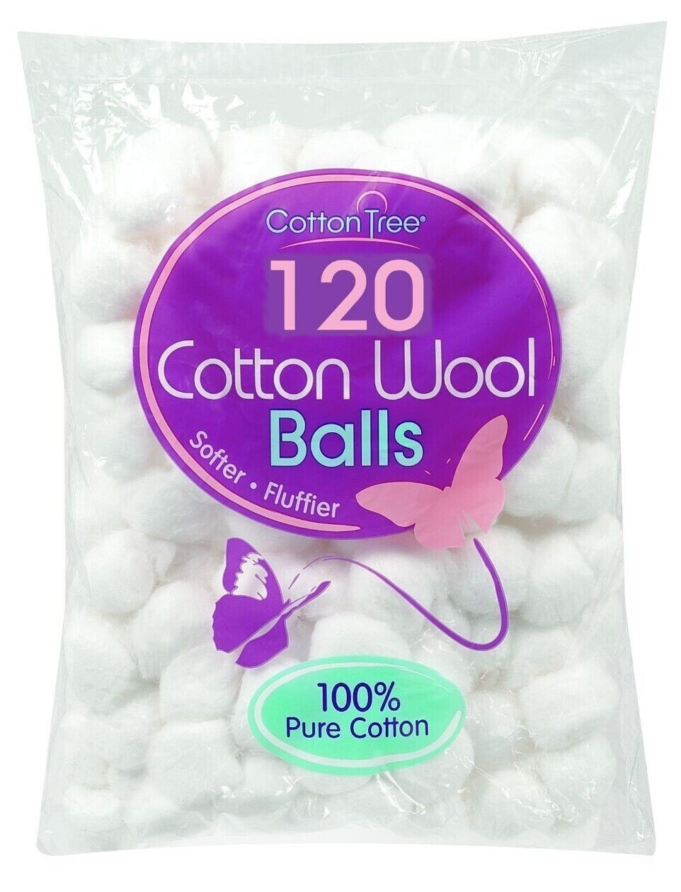 COTTON WOOL FACE PADS ROUND OVAL PLEAT BALLS ROLL PIECE SOFT ABSORBENT ...