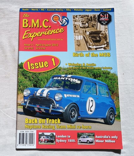 No1 Australian BMC Magazine Morris Minor Austin 1800 MGB Mini Cooper S ...