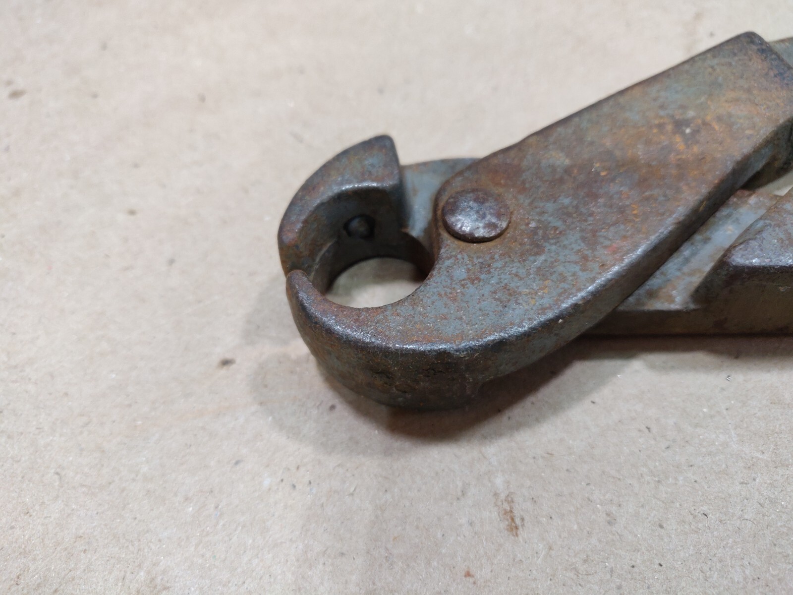 BRIEGEL METHOD VINTAGE CONDUIT CLAMP TOOL No. 606 - PAT APPLD - 12.5 ...