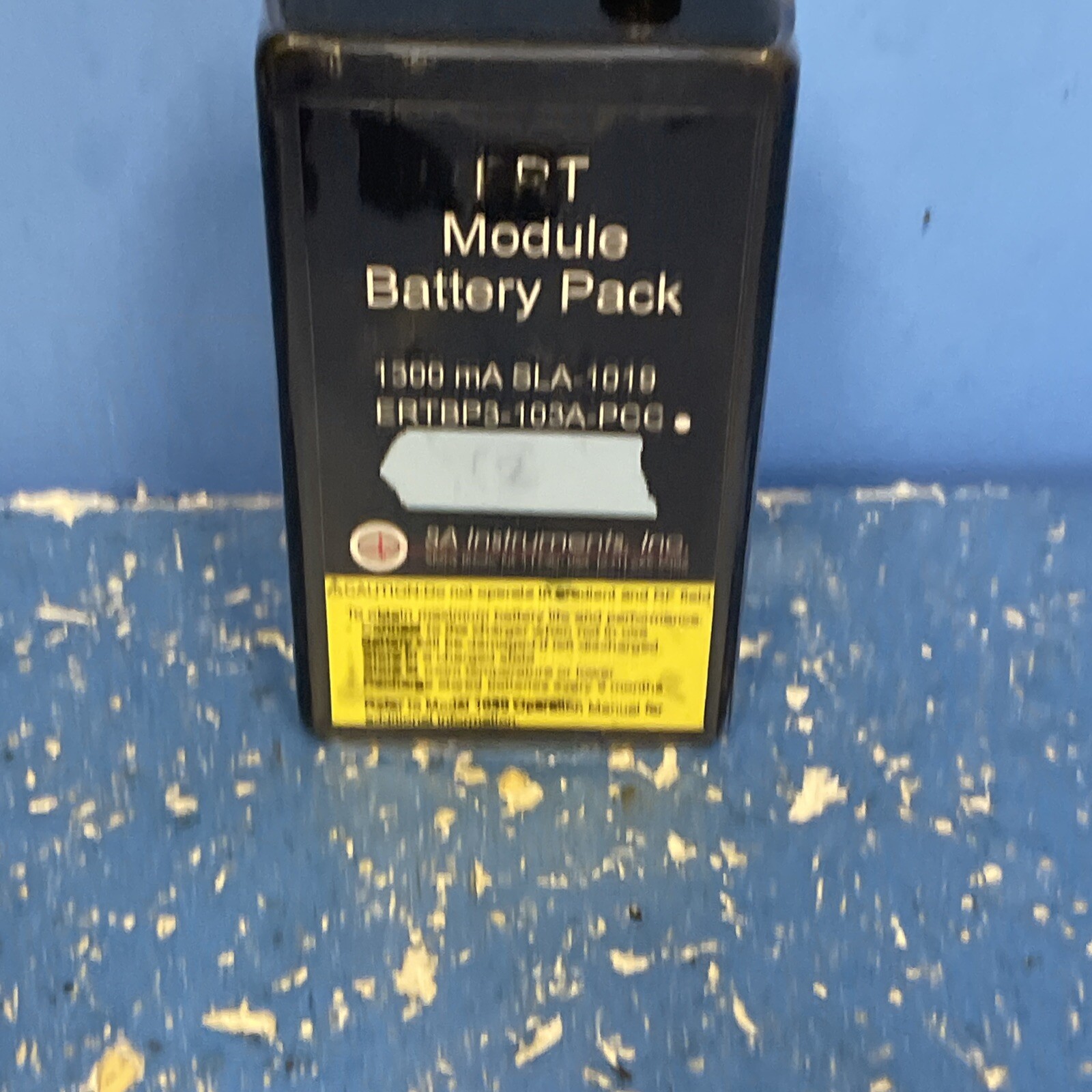 SA INSTRUMENT ERT MODULE BATTERY PACK 1300 mA SLA-1019 ERTBP3-103A-PCC ...