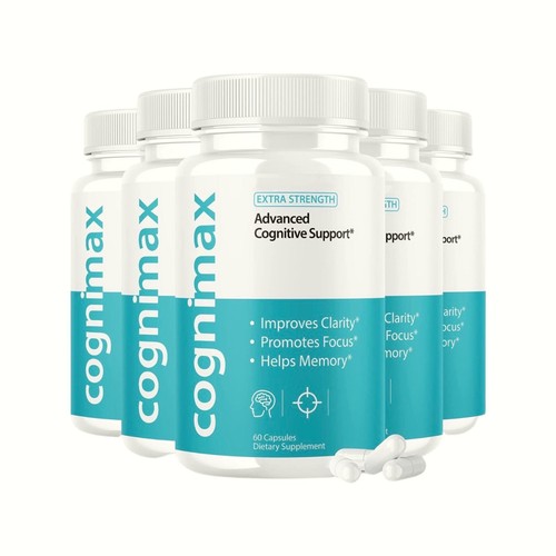 5-Pack Cognimax Brain Supplement for Advanced Cognitive Support - 300 ...
