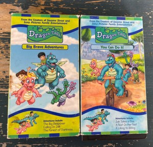 Dragon Tales - Big Brave Adventures & You Can Do It! (VHS, 2000 ...