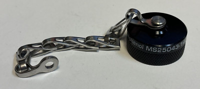 Amphenol Connector Cap Cover MS25043-14DA Military Circular Receptacle ...