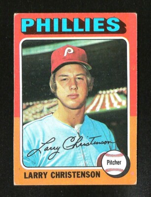1975 Topps SET BREAK #551 LARRY CHRISTENSON PHILADELPHIA PHILLIES (SB2) | eBay