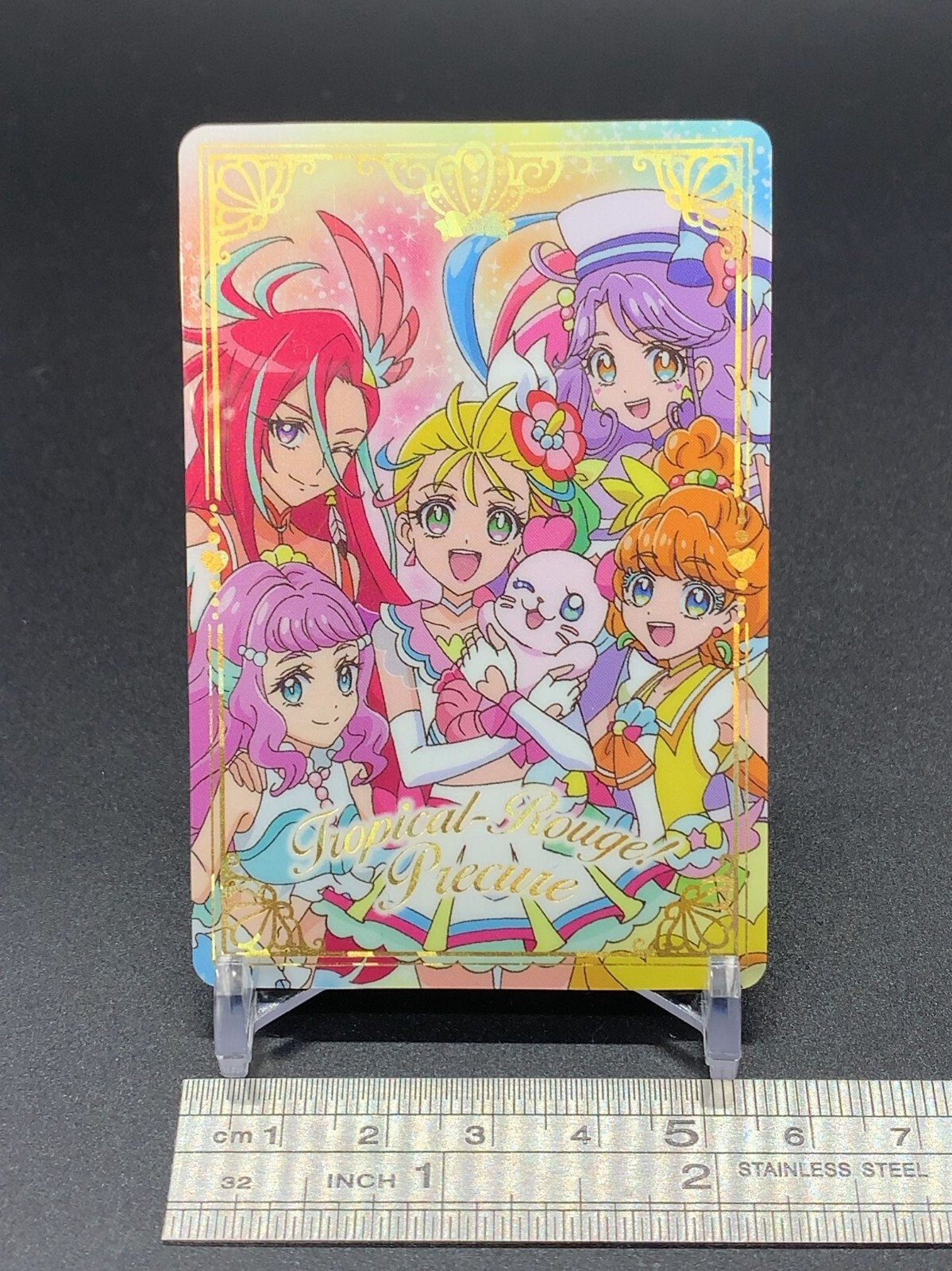Tropical Rouge Pretty Cure Pre Cure P015 Card TCG Toei Bandai Japanese ...