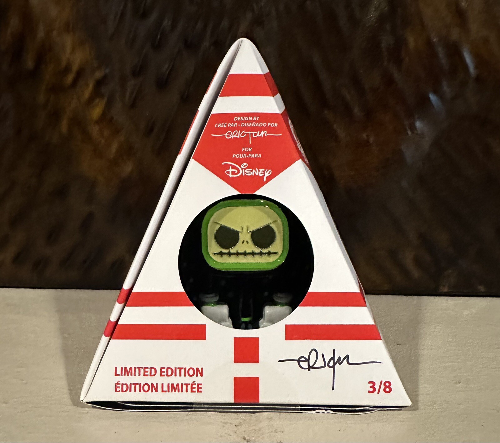 Sealed and Signed Disney Eric JACK SKELETON Pin Random Pin Box LE 1075 ...