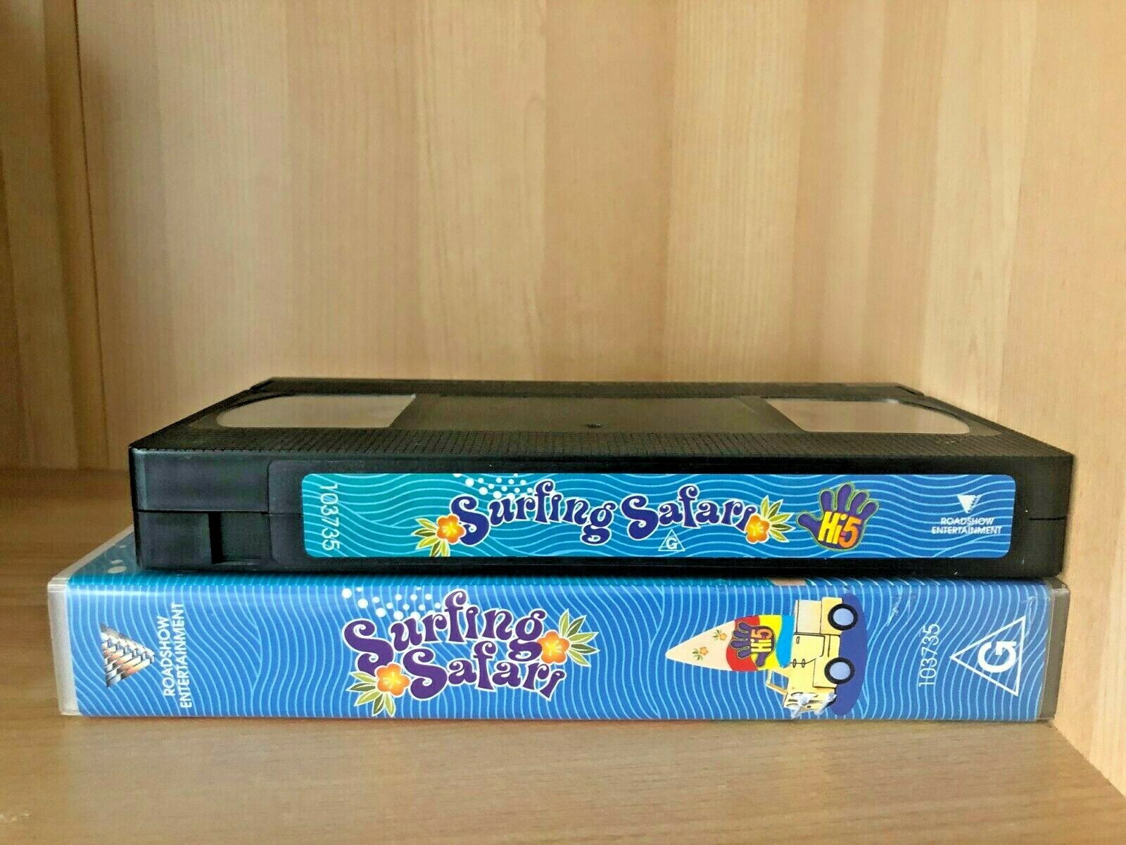 Hi 5 Surfing Safari VHS Video Join Tim Kathleen Nathan Kellie and ...