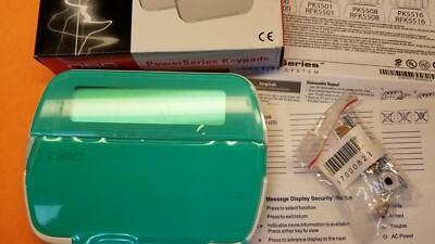 DSC PK5501 PowerSeries up to 64 Zone LCD PK5501ENG English Fixed Keypad ...