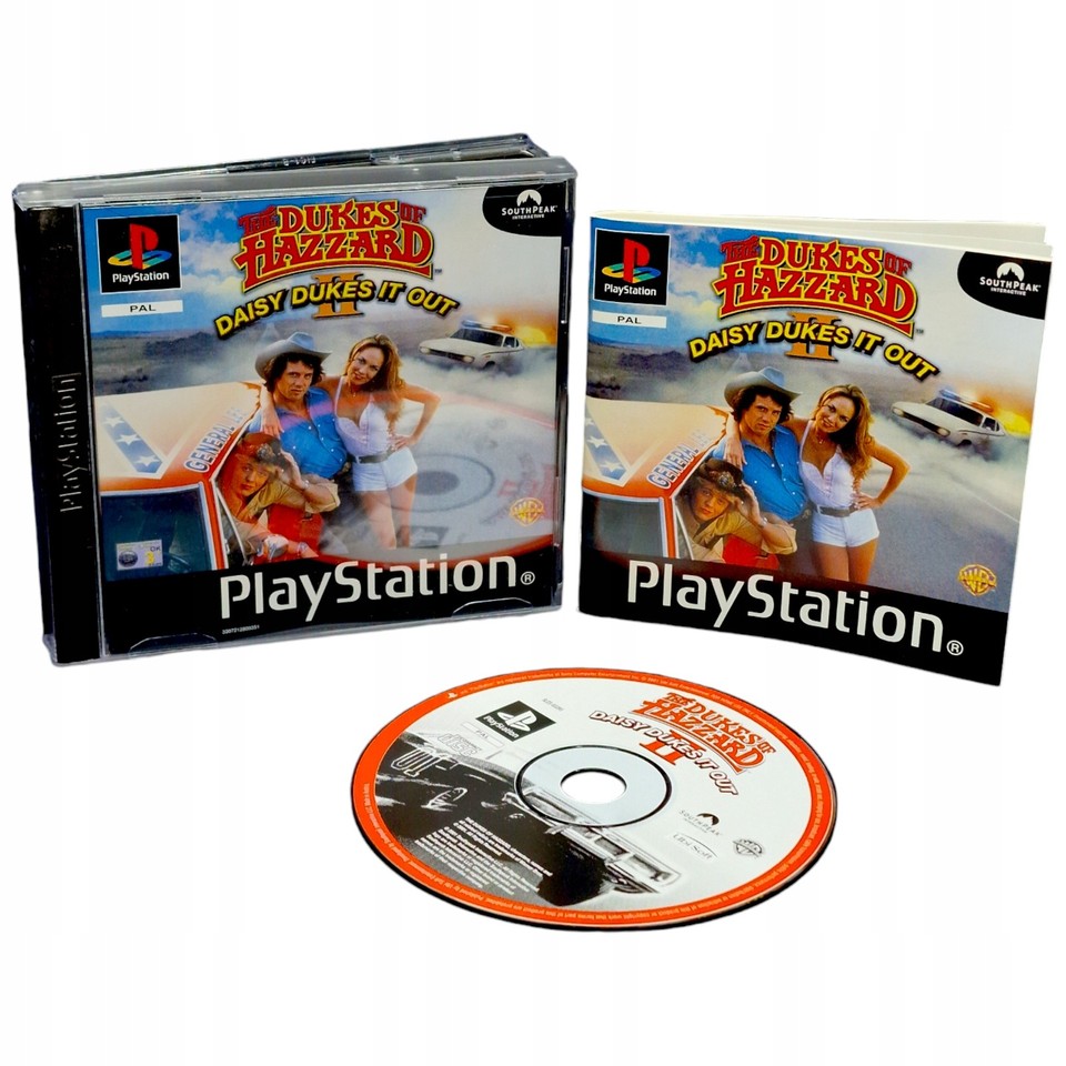 Gra The Dukes of Hazzard 2 Daisy Dukes it Out PS1 PSX Sony PlayStation ...