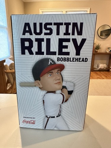 Austin Riley Atlanta Braves Bobblehead New In Box World Series Champion ...