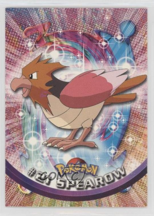Spearow 4th Printing (Red Topps Logo) Pokemon TV Animation Edition ...