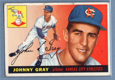 1955 Topps #101 Johnny Gray VG-EX GO93 | eBay