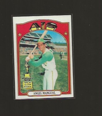 1972 TOPPS ANGEL MANGUAL #62 EX-EX+ MID-HIGHER GRADE | eBay