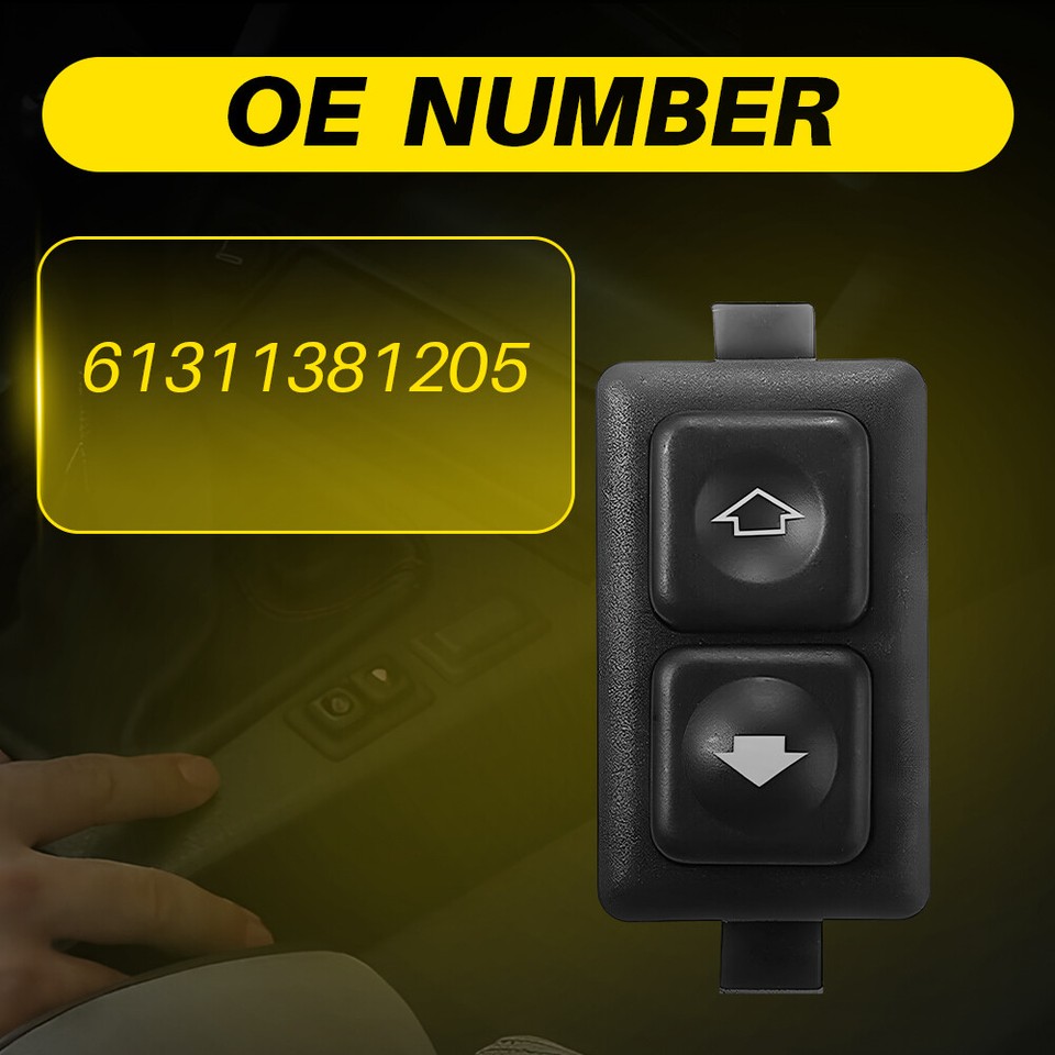 Set 4 pcs Illuminated Power Window Switch For E23 BMW E24 E28 E30 ...