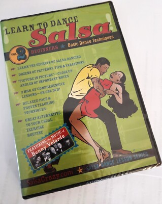 Learn To Dance Salsa Vol. 2 and Vol.3 Basic Techniques DVD Nib. New DVDs Sealed | eBay