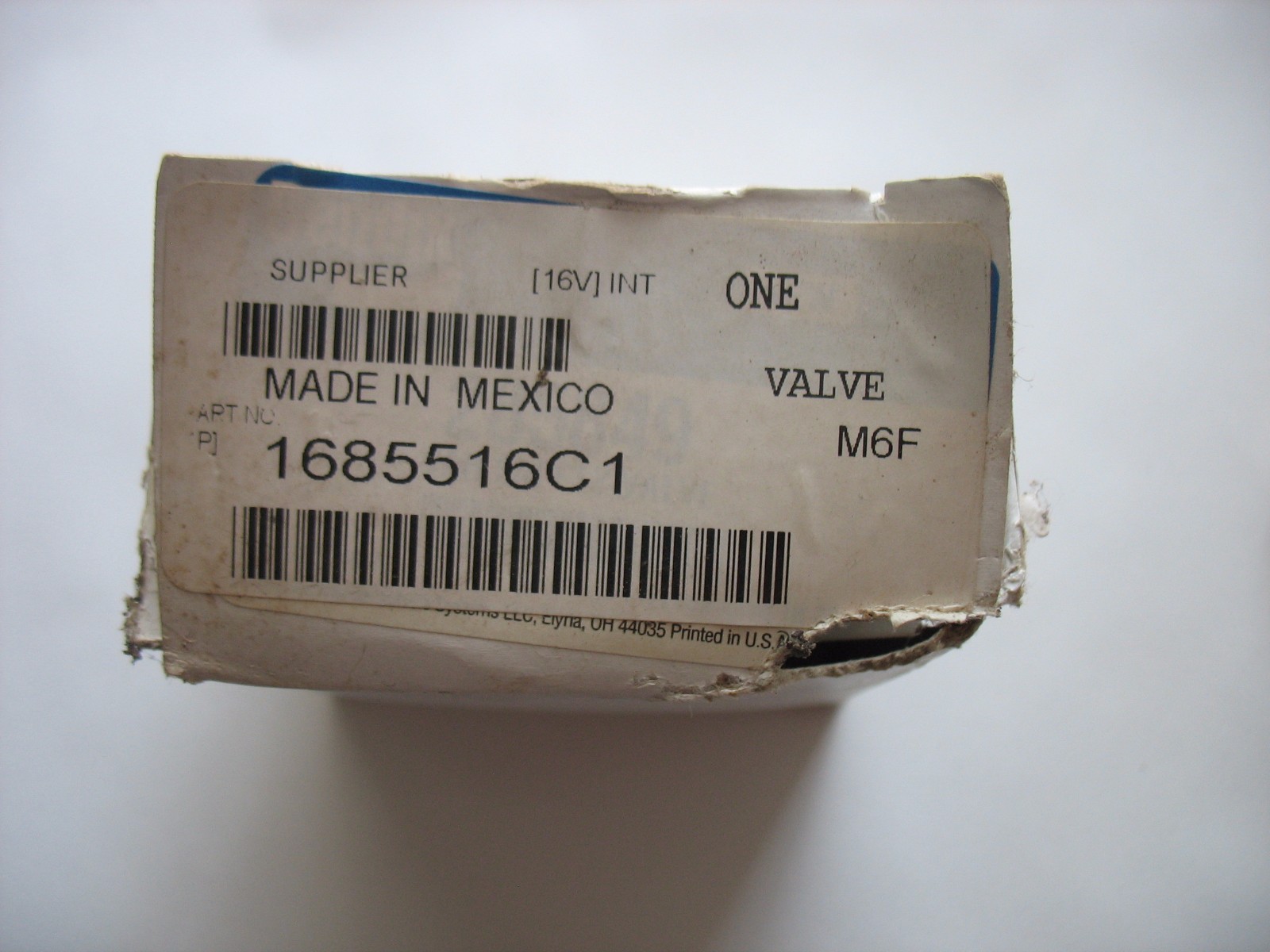 NOS Air Safety INTERNATIONAL VALVE #1685516C1 | eBay