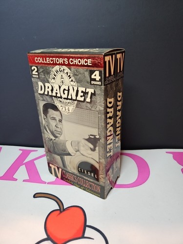 Dragnet 2 VHS Cassette Tape Collector's Choice TV Classics Collection ...