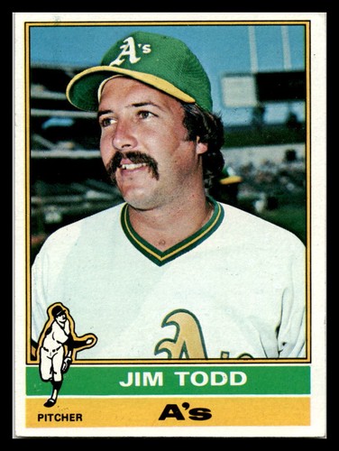 1976 Topps #221 Jim Todd EX/NR MT | eBay