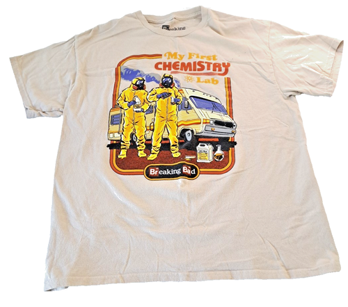 Breaking Bad T-shirt Men's L "My First Chemistry Set" Walter White ...